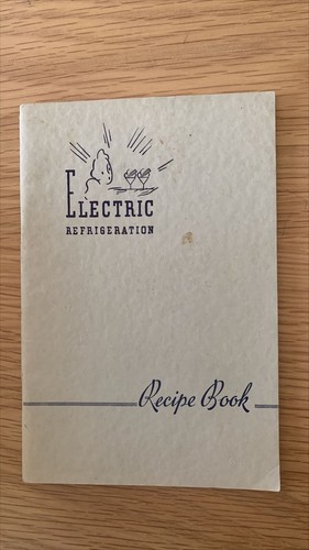 Cooking SEC Victoria Electric Refrigeration Recipe Book | eBay Australia
