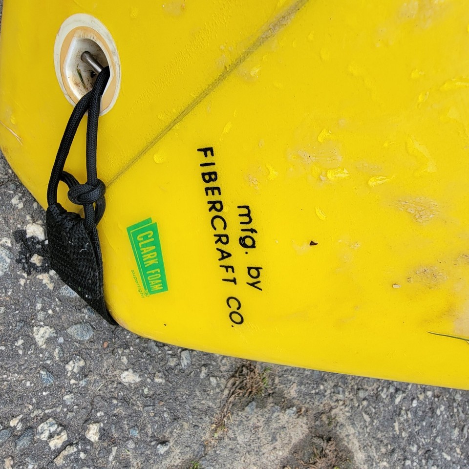 vintage 80's Lynn Shell surfboard autographed board # 56053 | eBay