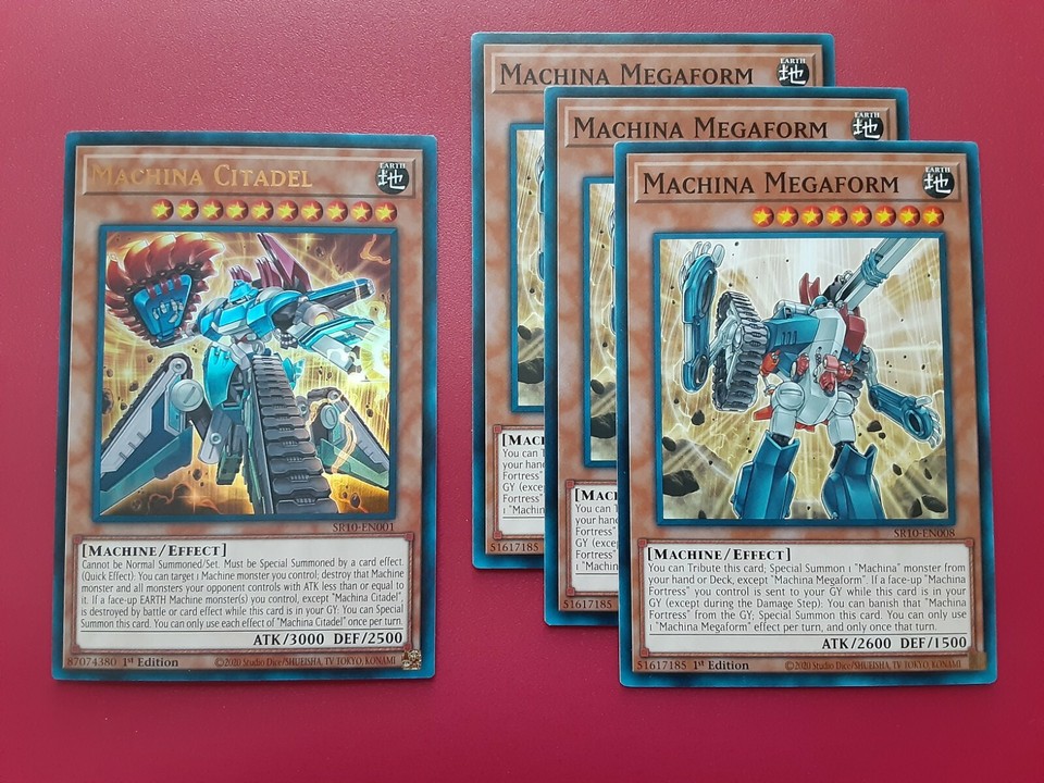 Yugioh Machina Deck 40 Cards Overdrive Fortress Citadel Budget ...