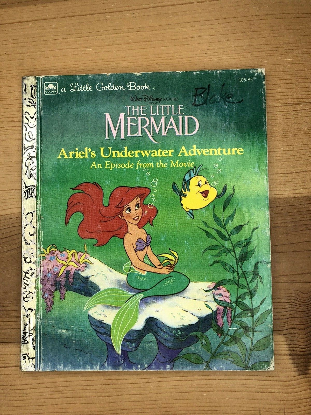 The Little Mermaid - Ariel's Underwater Adventure - A Little Golden ...