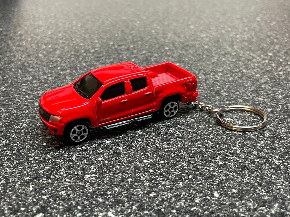 Chevy Colorado Truck Keychain Red Hot Wheels Matchbox | eBay
