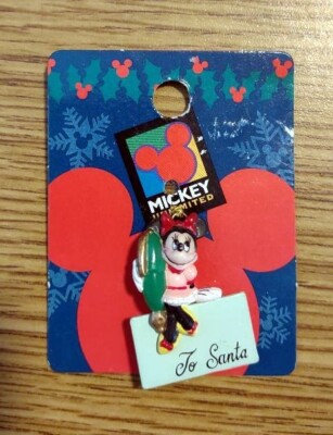 Minnie Mouse - Christmas Gift Attachment - New, Still Attached to Card ...