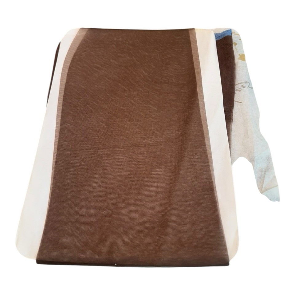 1PR VINTAGE HANES 530 WALKING SHEER RHT NYLON STOCKINGS SZ 9 SHORT TOWN ...