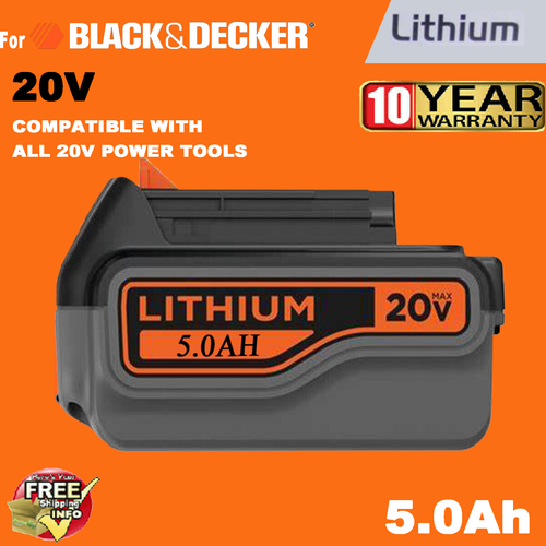 For Black & Decker 20Volt MAX Lithium Battery LBXR20 LB20 LB2X4020-2 ...