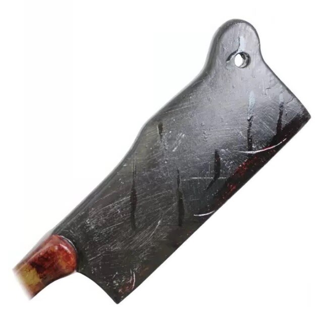 Foam Butcher Cleaver Bloody Axe Cosplay Halloween Costume Prop 15” Larping | eBay