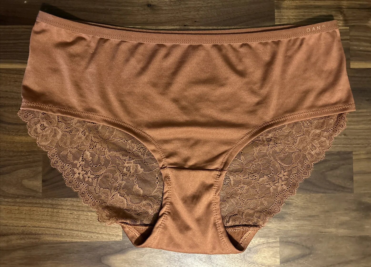 DANSKIN INTIMATES LACE PANTIES Sz XL Rust Color 1 Pair | eBay