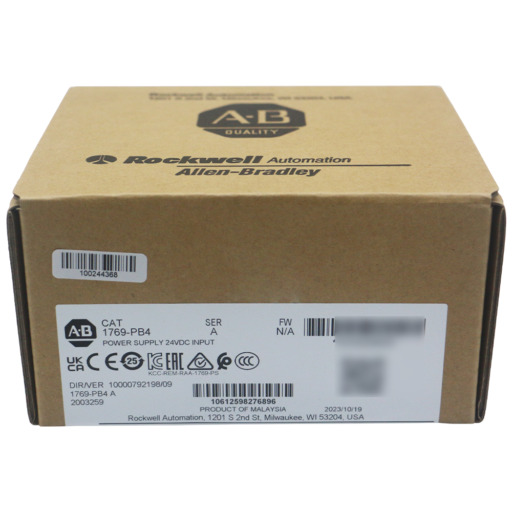 Allen Bradley Factory New Sealed 1769-PB4 CompactLogix DC 4A/2A Power ...