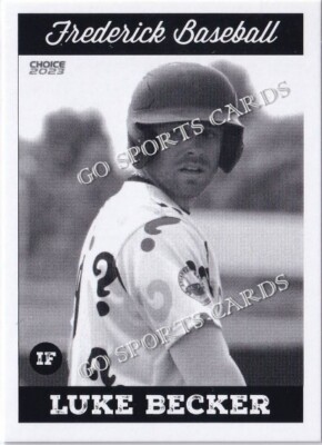 2023 Spire City Ghost Hounds Frederick Luke Becker RC Rookie ...