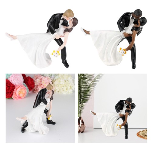 Miniature Scene People Wedding Cake Toppers Hand Painted Decoration ...