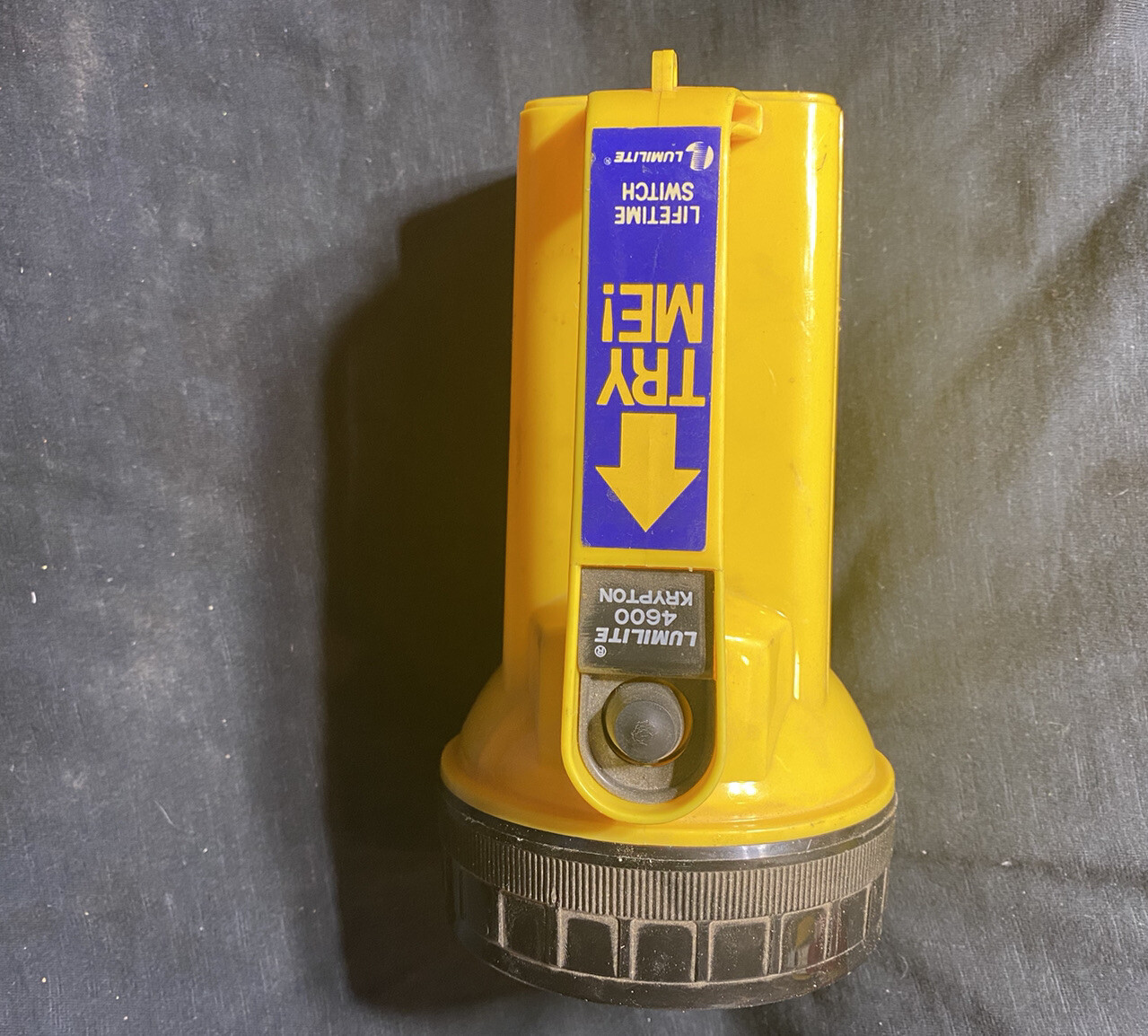 Lumilite 4600 Krypton Flashlight Camping Outdoors Lighting Untested | eBay