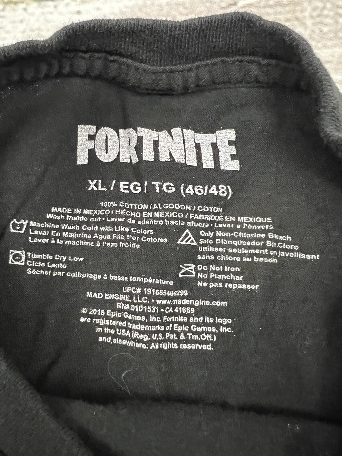 2018 Fortnite Dance Party Emotes Skins Men's Black Gr… - Gem