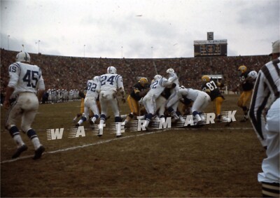 Green Bay Packers at Baltimore Colts - December 12th, 1965 (5 sizes ...