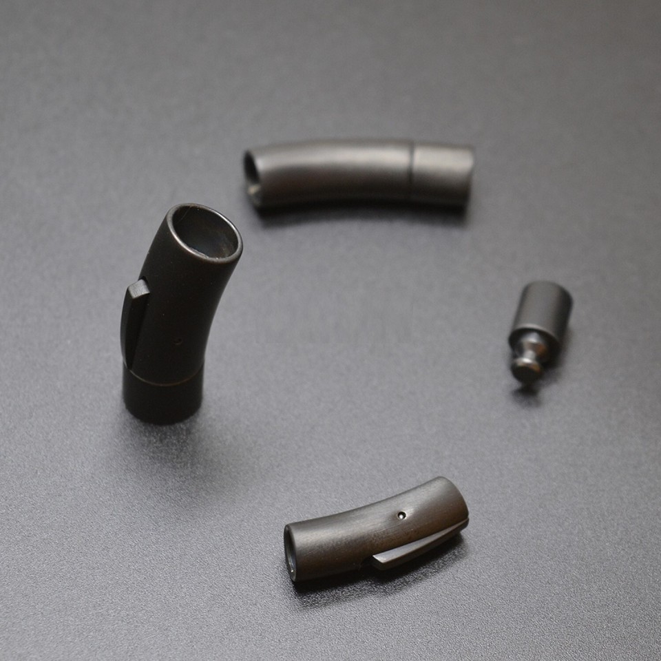6mm Hole Curved Integral Clasp, Stainless Steel Push-lock Connector for ...