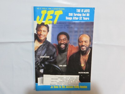 Jet Magazine Sammy Strain Eddie Levert Walter Williams August 21 1989 ...