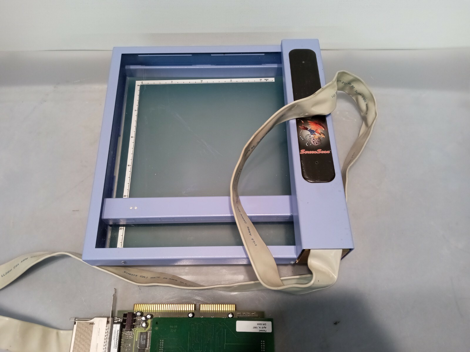 Nanomach ScreenScan SCS Scanner Microfiche SCSI Screen mount with SCSI ...