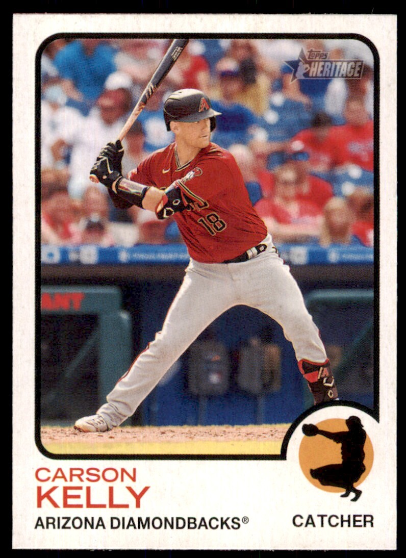 2022 Topps Heritage Carson Kelly Arizona Diamondbacks #109 | eBay