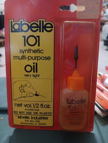 LaBelle Lubricant #101 -- Synthetic Oil Multi- Purpose - Very Light ...