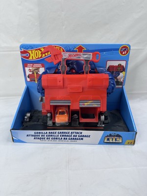 Hot Wheels Gorilla Rage Attack City Robo Beasts Pack Set Build Comes ...