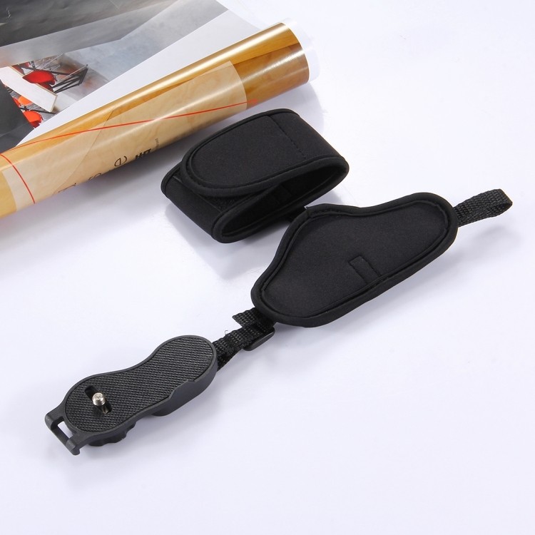 Hand Grip Wrist Strap with 1/4 inch Screw Plastic Plate for SLR / DSLR ...