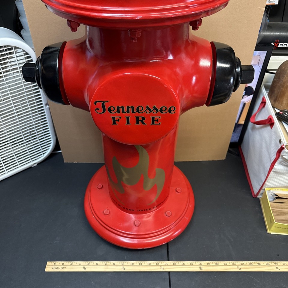 Jack Daniels Whiskey Tennessee Fire Hydrant 36" Life Size Decor Man ...