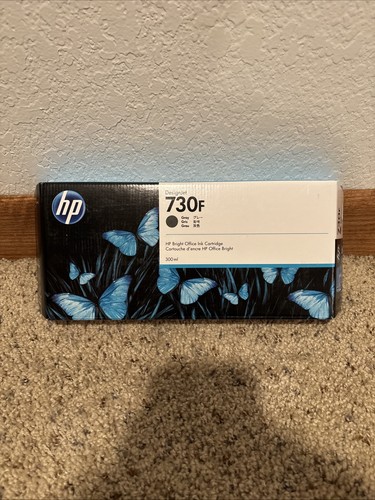 HP DesignJet 730F GRAY 300mL Ink (1XB29A) for T1600dr T1700 Series EXP ...