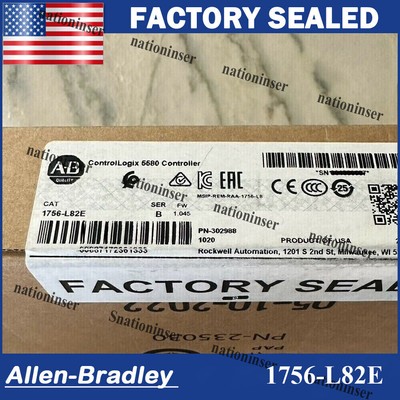 Allen-Bradley 1756-L82E ALLEN BRADLEY CONTROLLOGIX PROCESSOR 1756 L82E ...