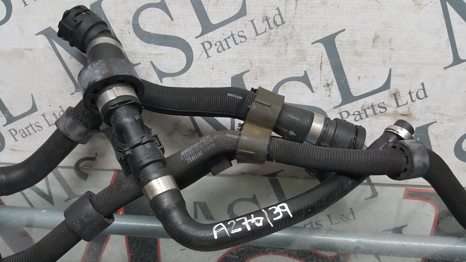 MERCEDES W156 GLA CLASS GLA45 AMG RADIATOR PIPES A1332000053 ...