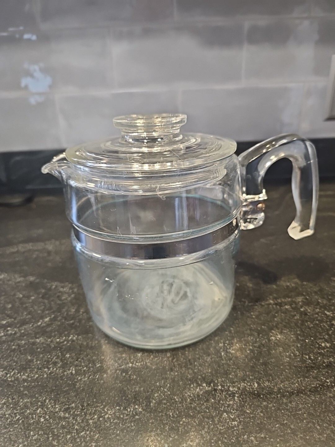 PYREX # 7756 Glass Coffee Pot Percolator 6 Cup | eBay