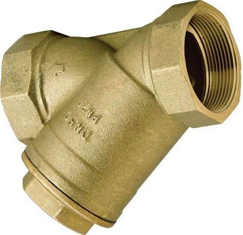 Brass Inline Water Filter Y Strainer Mesh 1/4 3/8" 1/2" 3/4" 1" 2" 3 ...