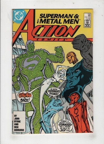 Action Comics 590 1987 John Byrne DC Hi res Scans | eBay