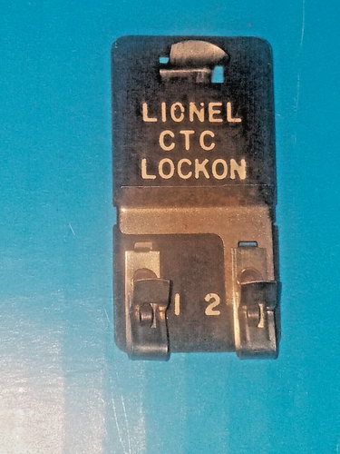 LIONEL CTC POWER LOCK ON ACCESSORY- O GAUGE TRAIN TRACK SET CONNECTOR ...