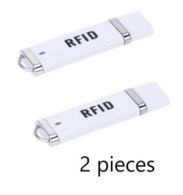 2PCS Portable MINI USB RFID IC ID Card Reader 125Khz Card Reader Play ...