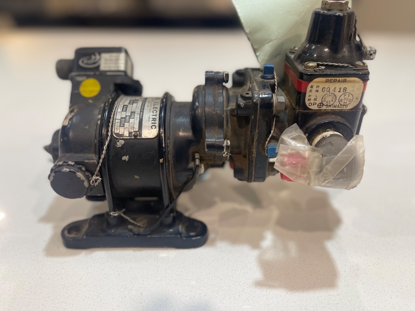 BELL 206 fuel pump RG16785-1 AMETEK rolls Royce c20 Allison c20 ...
