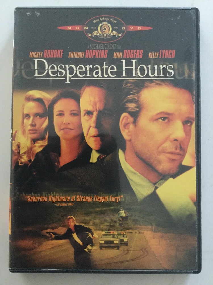 The Desperate Hours (DVD, 2002) Mickey Rourke ANTHONY HOPKINS Mimi ...