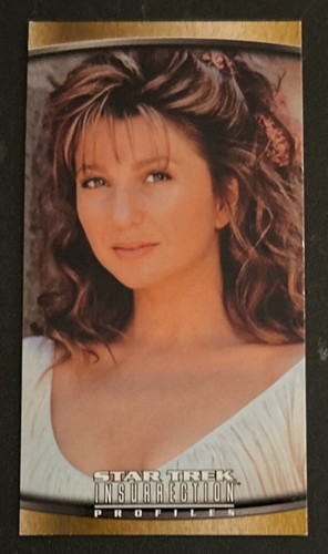 1998 Skybox Star Trek Insurrection Profiles Card #62 P-11 Anij (Donna ...