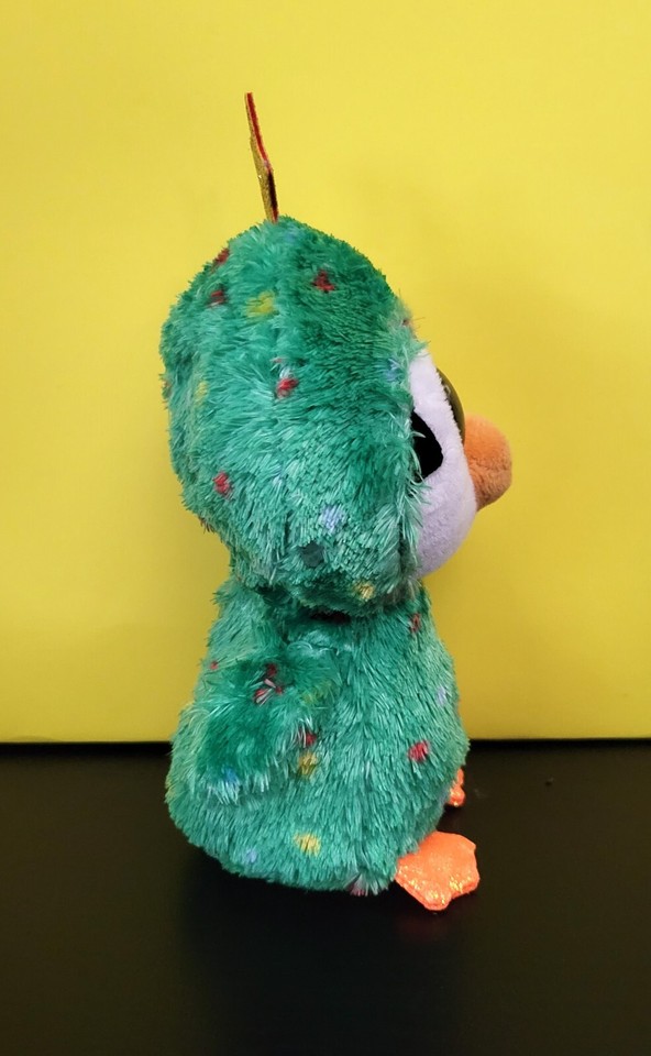 Ty Beanie Boos Noel Penguin wearing Christmas Tree Outfit 6" Holiday ...