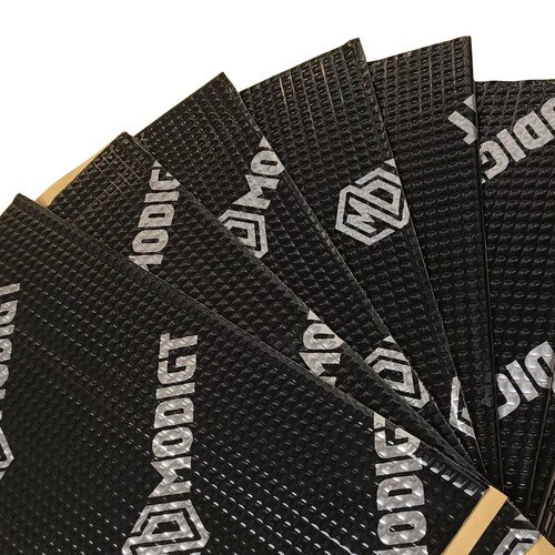 Cool Black Butyl Rubber Sound Deadener Noise Proofing Car Insulation ...