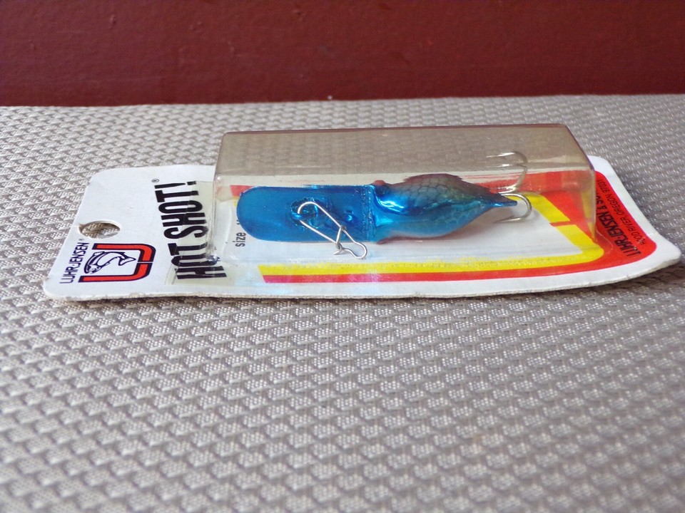 VINTAGE LUHR JENSEN HOT SHOT PLUG #50 DOUBLE EAGLE FISHING LURE - NO ...