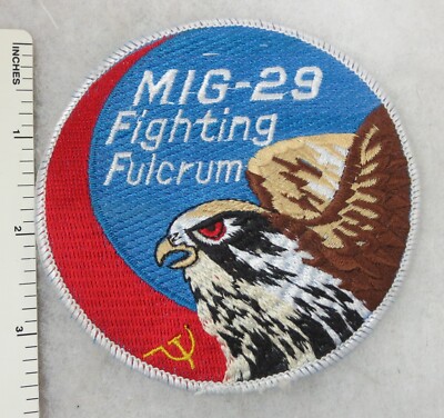 MIG-29 FIGHTING FULCRUM AIR FORCE PATCH Vintage ORIGINAL | eBay