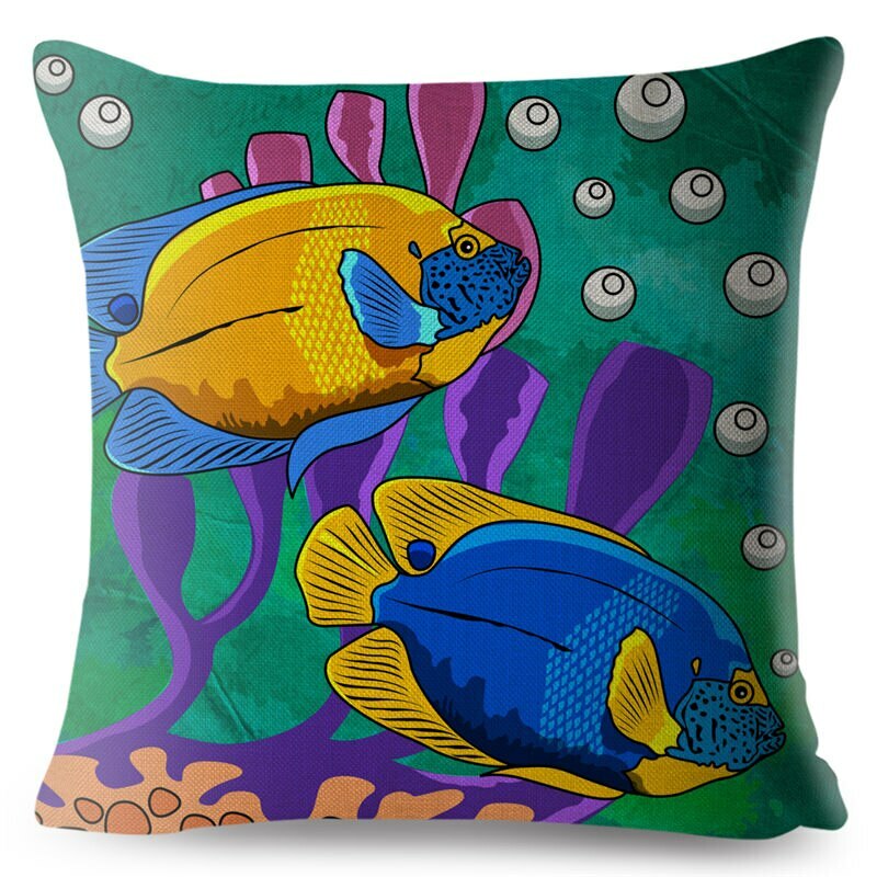 Tropical Fish Pillows