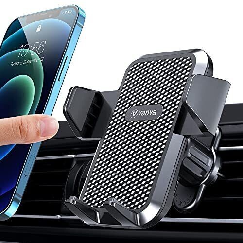 vanva 【Military-Grade Universal Air Vent Car Mount 【 Big Phones & Thick ...