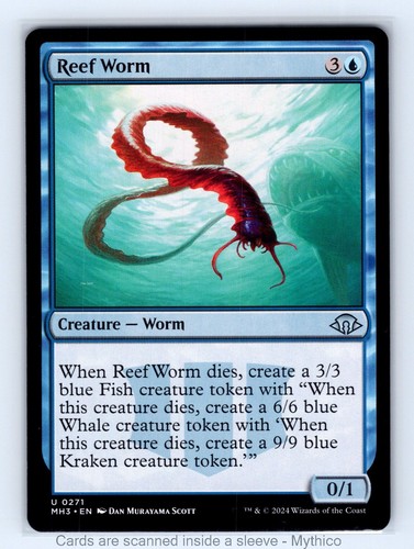 MTG Reef Worm Modern Horizons 3 - NM | eBay