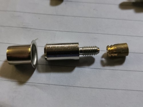 Shelf Support, Sleeves, Plugs Sockets Nickel/Chrome Plated 5SETS | eBay