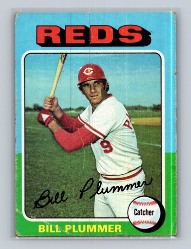 1975 Topps #656 Bill Plummer Cincinnati Reds Baseball Card | eBay