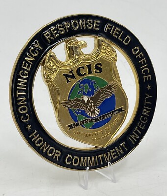 NCIS Contingency Response Field Office USN Navy Large 4”Display Plaque ...