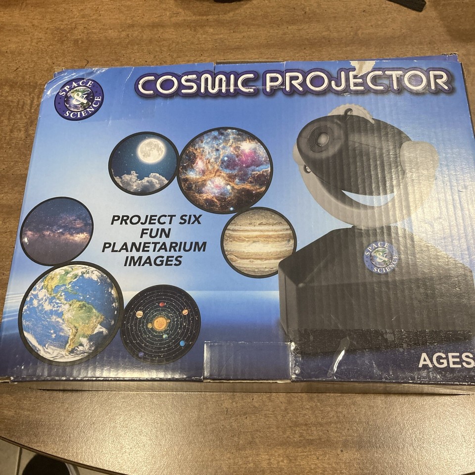 Kids Light Cosmic Projector 6 Fun Planetarium Images!! 🔥🌎🪐🌕🌑 | eBay