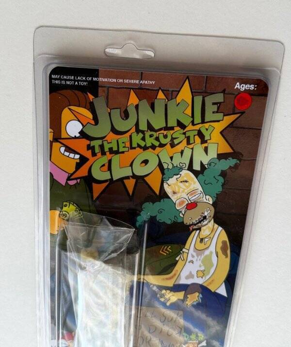 SDCC San Diego Comic Con 2017 Junkie Krusty Clown LE 9/30 DKE DSB Toys ...