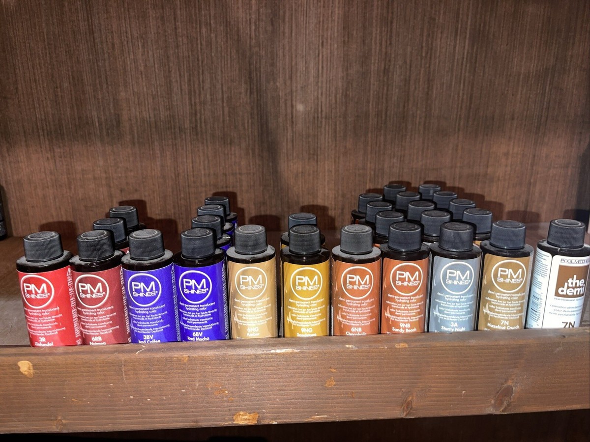 Paul Mitchell Pm Shines Color Chart