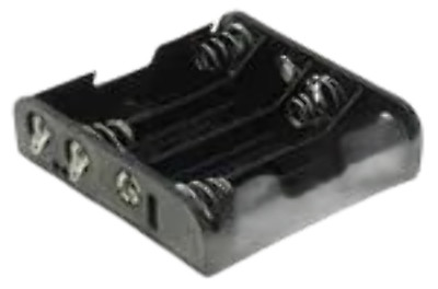 12BH351 Cylindrical Battery Contacts, Clips, Holders & Springs 4XAA ...