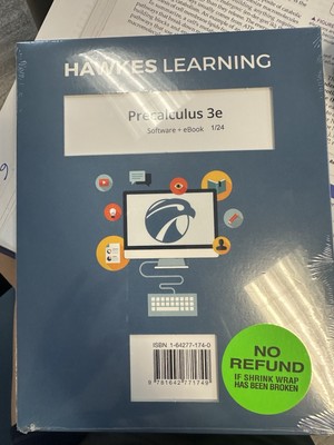 Hawkes Learning College Precalculus 3e Software + ebook SEALED | eBay